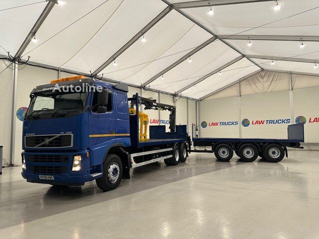 Volvo FH 430 kamion platforma + prikolica platforma