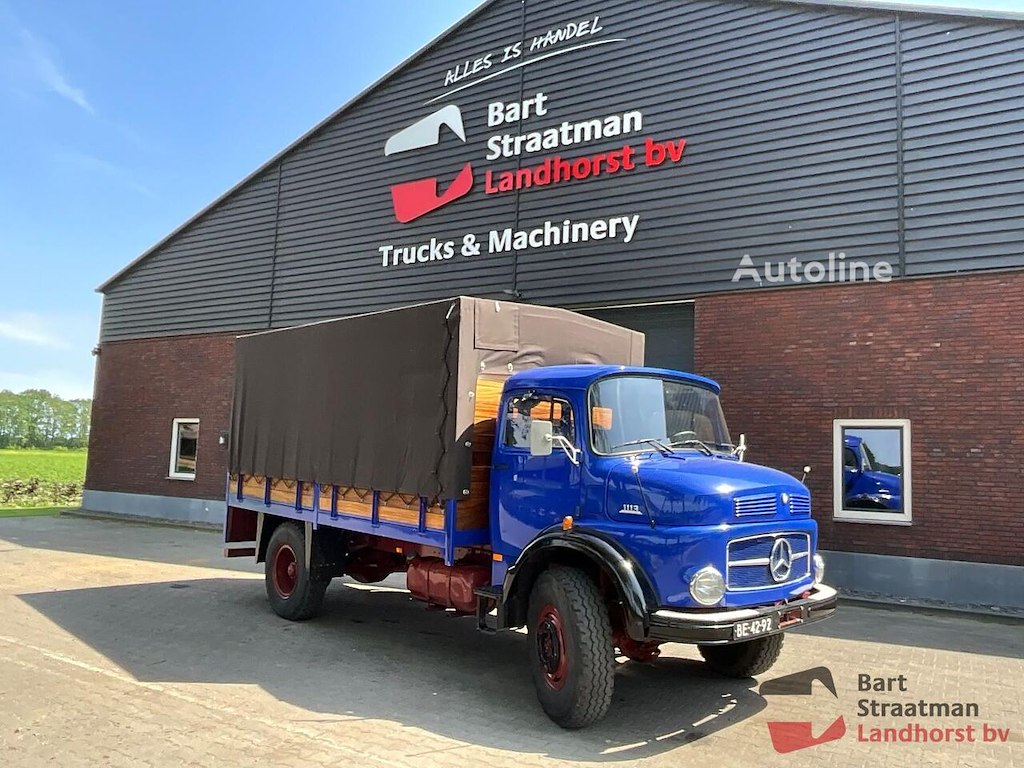 Mercedes-Benz LA 1113 B MA 4x4 kamion s ceradom