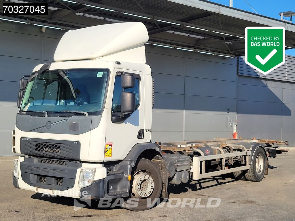 Volvo FE 320 FE 4X2 19t chassis 550cm Radstand Full Air 1500kg ladebor vozilo za prevoz kontejnera