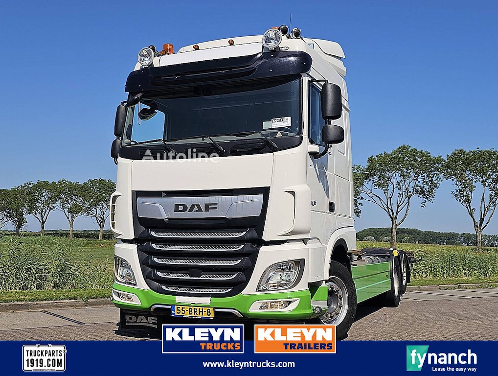 DAF XF 480 FAR CLEAN MANUAL vozilo za prevoz kontejnera