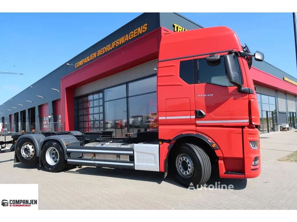 MAN TGX 26.470 - BDF - Retarder - 2021 - Steering axle vozilo za prevoz kontejnera
