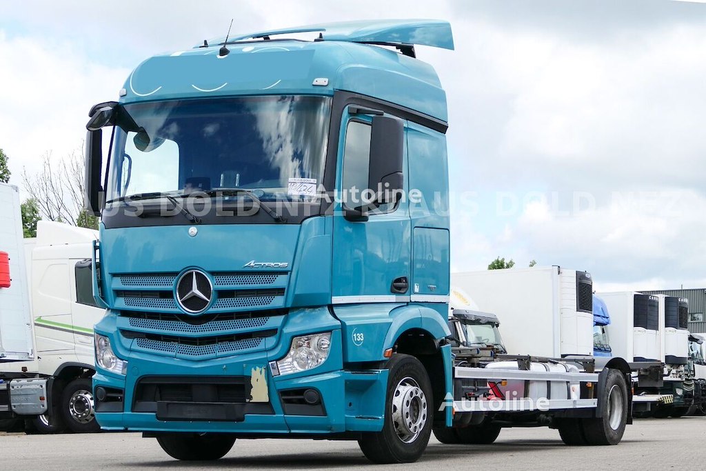 Mercedes-Benz Actros 1840 BDF Container Truck / 2 XL Fuel Tanks / Full Air Sus vozilo za prevoz kontejnera