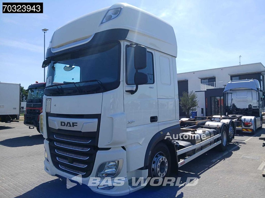DAF XF 480 6X2 SSC Full Air Automatic Euro 6 vozilo za prevoz kontejnera