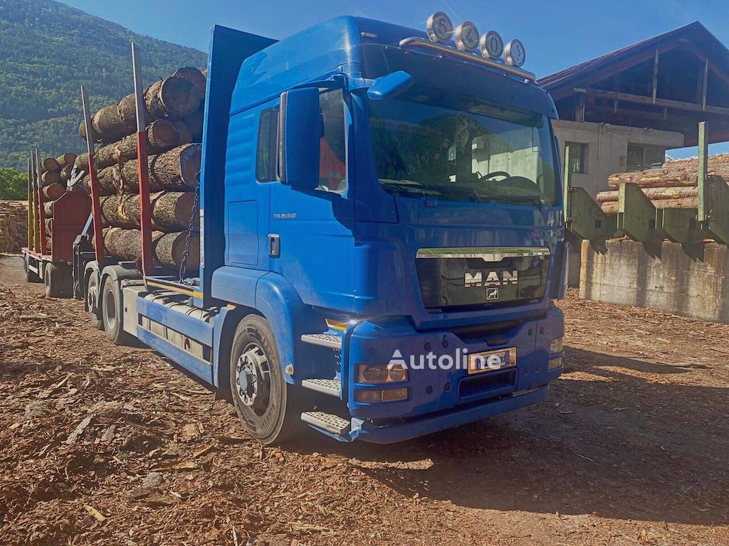 MAN TGS26.540 kamion za prevoz drva