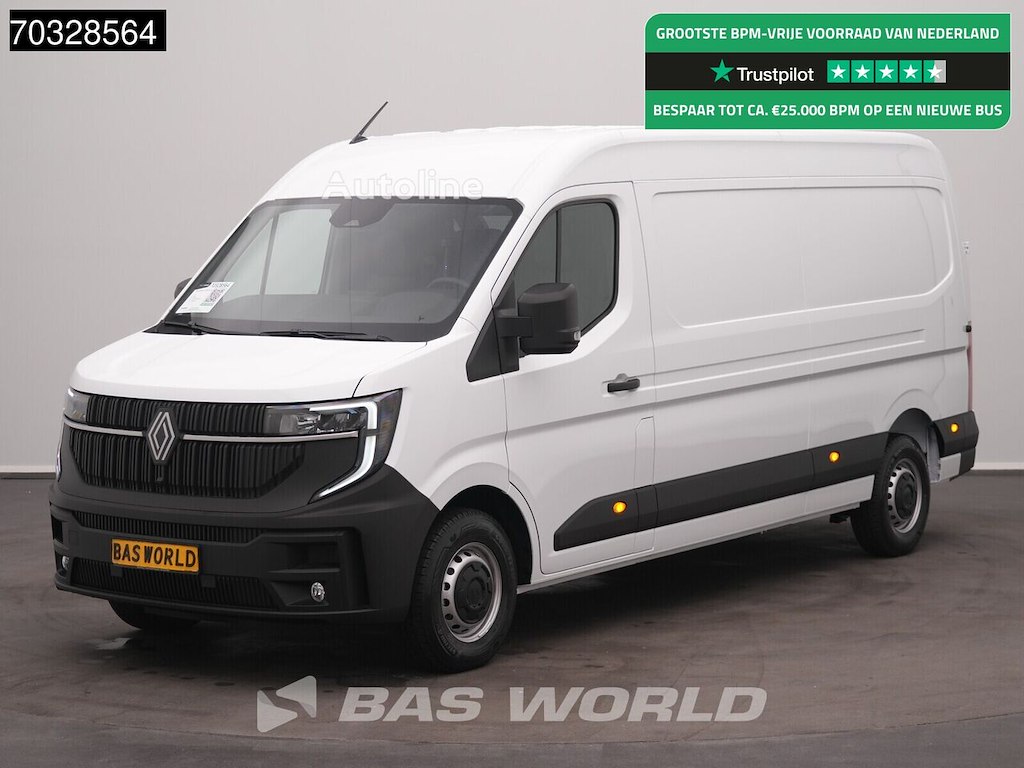 Novi Renault Master 150PK Nieuw BPM Vrij L3H2 Airco Cruise CarPlay L3 Airco C laki furgon