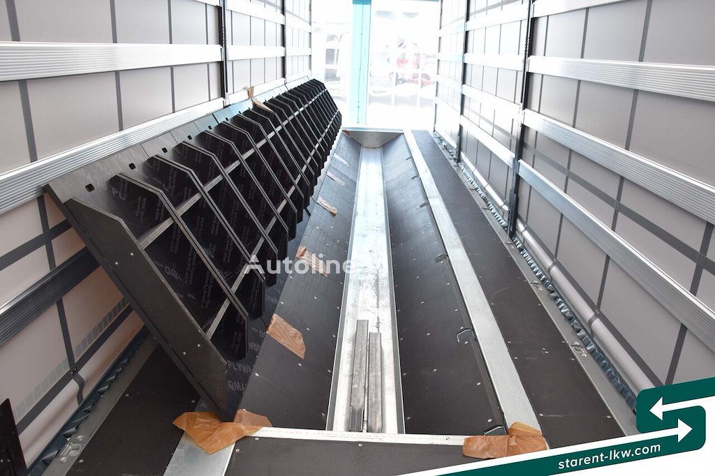 Nova Schmitz Cargobull Coils - Mulde 9m Palka Liftachse XL – Zertifikat LED MIETE poluprikolica sa kliznom ceradom