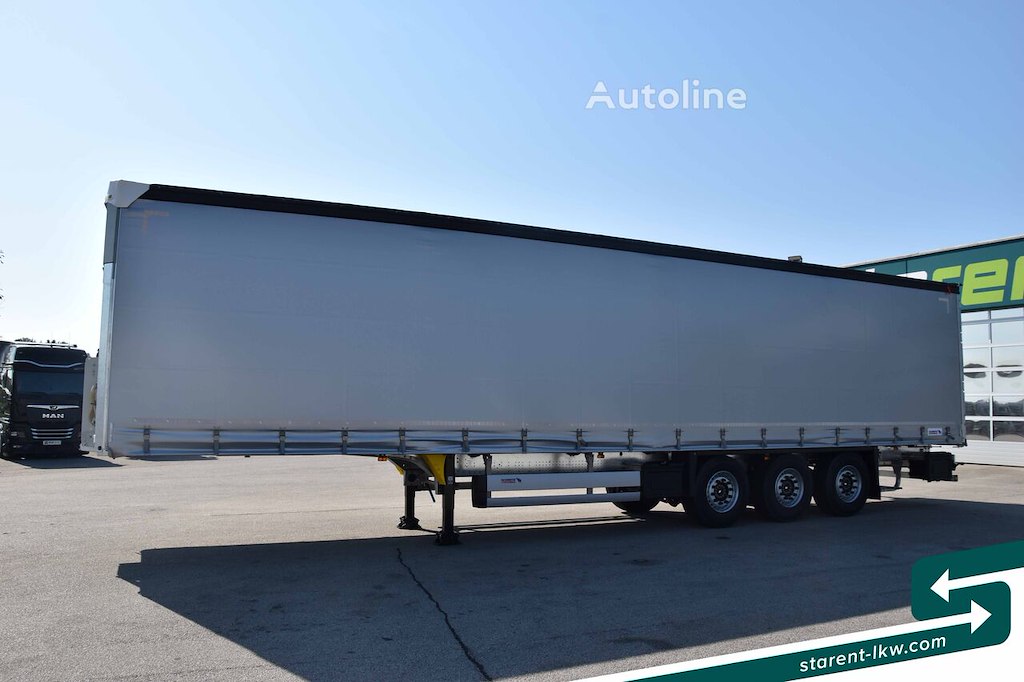 Nova Schmitz Cargobull Hubdach Liftachse LED XL- und Getränkezertifikat | MIETE poluprikolica sa kliznom ceradom