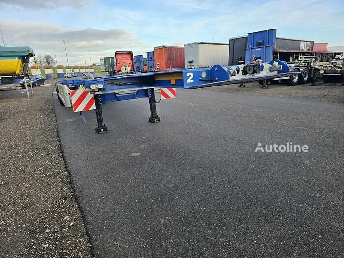 Van Hool A2C001 container CHASSIS -55 foot - 2 X 20 FOOT 45 ft 40 ft. -BP poluprikolica za prevoz kontejnera