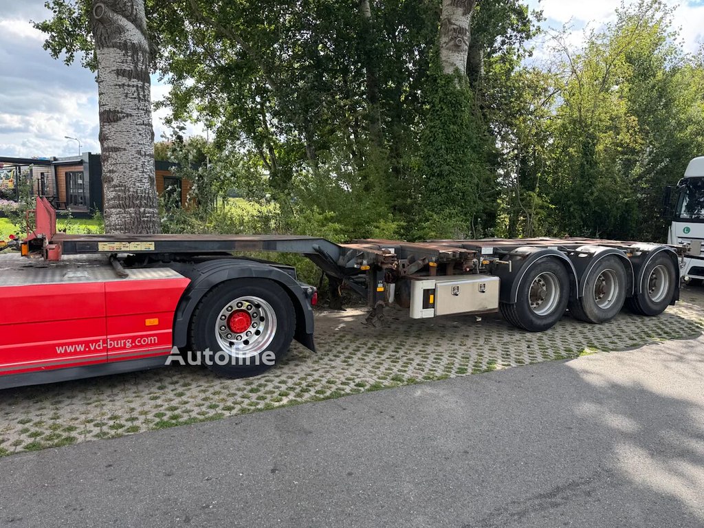 D-Tec FT-43-03V FT-43 - 03 V Multifunctioneel cont. chassis poluprikolica za prevoz kontejnera
