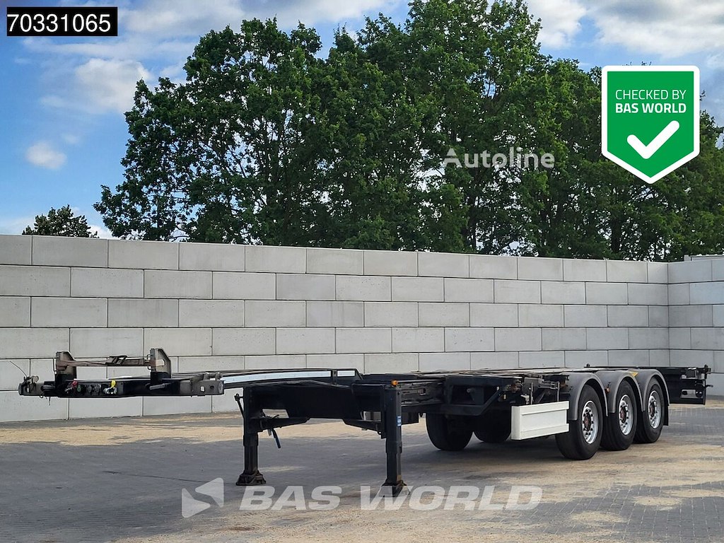 Renders 3AFCST08 Multi 45ft Lift Axle poluprikolica za prevoz kontejnera
