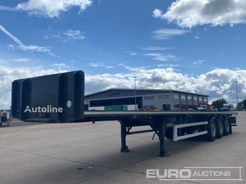Prodaje se 2014 Concept Trailers 45' Tri Axle Flat Bed Trailer, Goal Posts, poluprikolicu platformu na aukciji