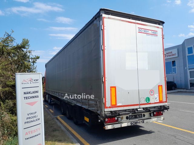 Schmitz Cargobull SCS 24/L-13 Mega / LowDeck poluprikolica s ceradom