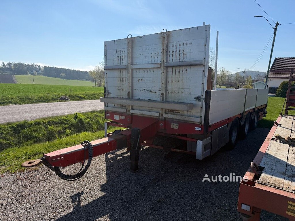 Prodaje se Istrail TN149/38 3-akslet slepvogn - Luftfjæring - WABCO EBS/ABS - 27 00 prikolicu sa ravnom platformom na aukciji