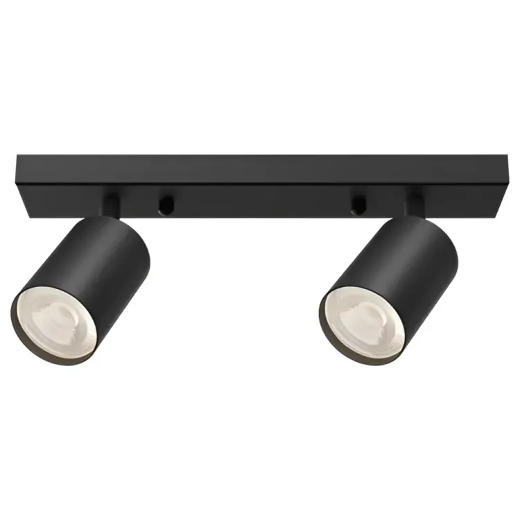BRAYTRON BH04-00821 GU10 Nadgradni Dvostruki Spot Crni