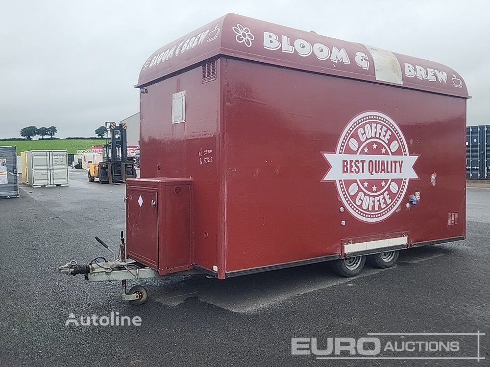 Prodaje se Coffee Trailer, Coffee Machine, Sink, Fridge, Freezer prikolicu brze hrane na aukciji