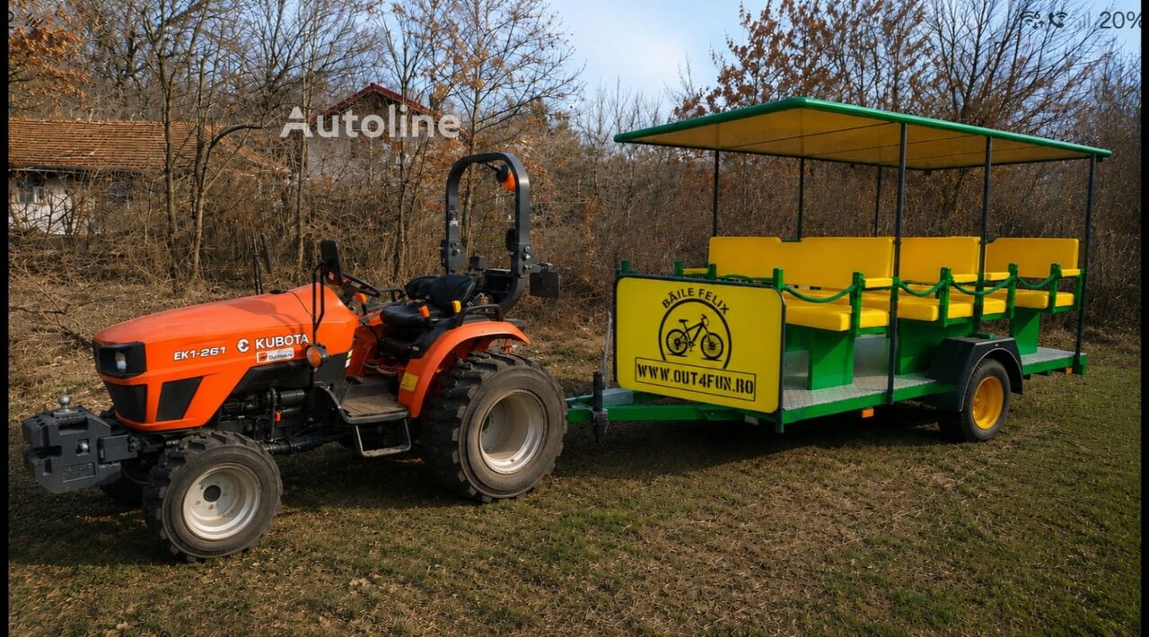 Novi Kubota+ Padis turistički voz