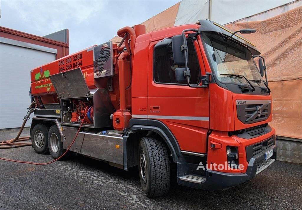 Volvo FMX 450 vozilo za čišćenje kanalizacije