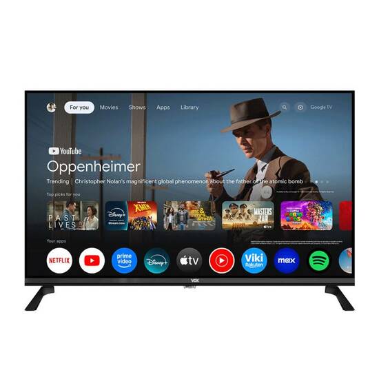 Televizor Vox 32GTO500H, 32", HD Ready (1366x768), QLED, GOOGLE TV, Crna boja