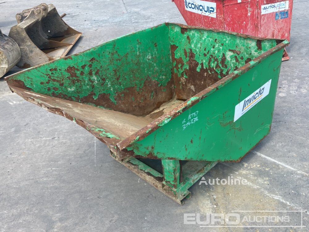 Prodaje se Tipping Skip to suit Telehandler kontejner za glomazni otpad na aukciji