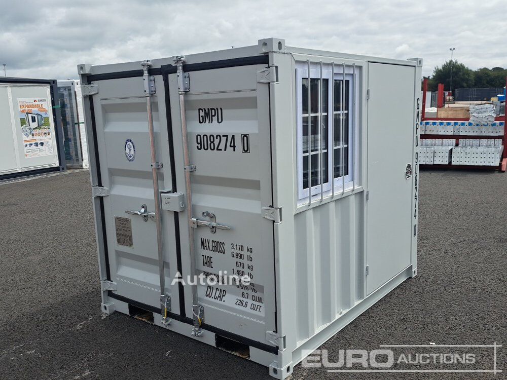 Prodaje se 7' x 6' Container, Side Door, End Door, Window kontejner 8 stopa na aukciji