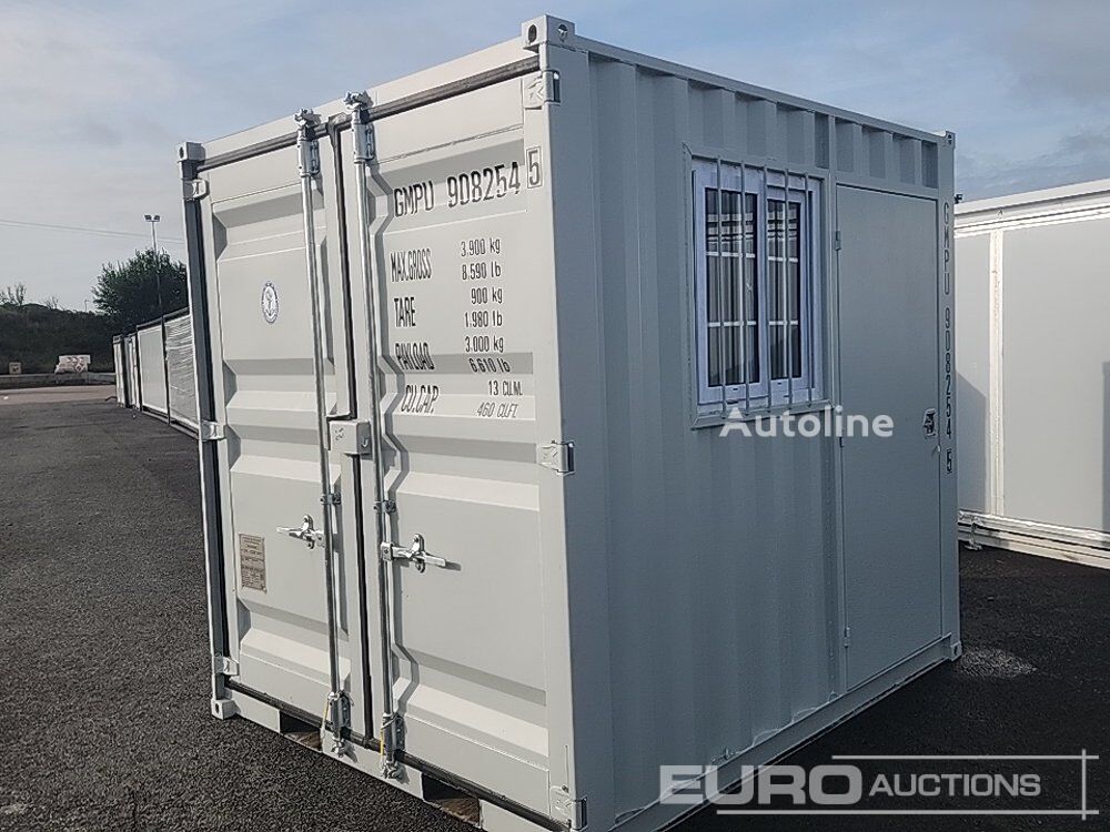Prodaje se 9' x 7' Container, Side Door, End Door, Window (Cannot Be Recons kontejner 10 stopa na aukciji