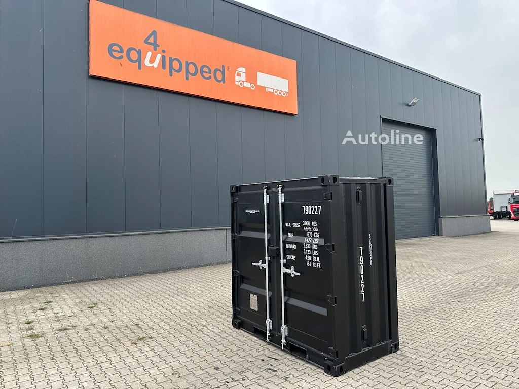 Novi Shanghai Shengji NEW 4FT DV container / RAL 9005 (black) / 3x av kontejner 5 stopa
