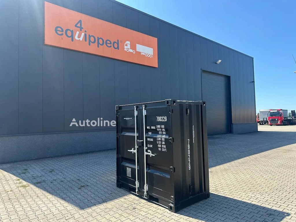 Novi Shanghai Shengji NEW 4FT DV container / RAL 9005 (black) / 3x av kontejner 5 stopa