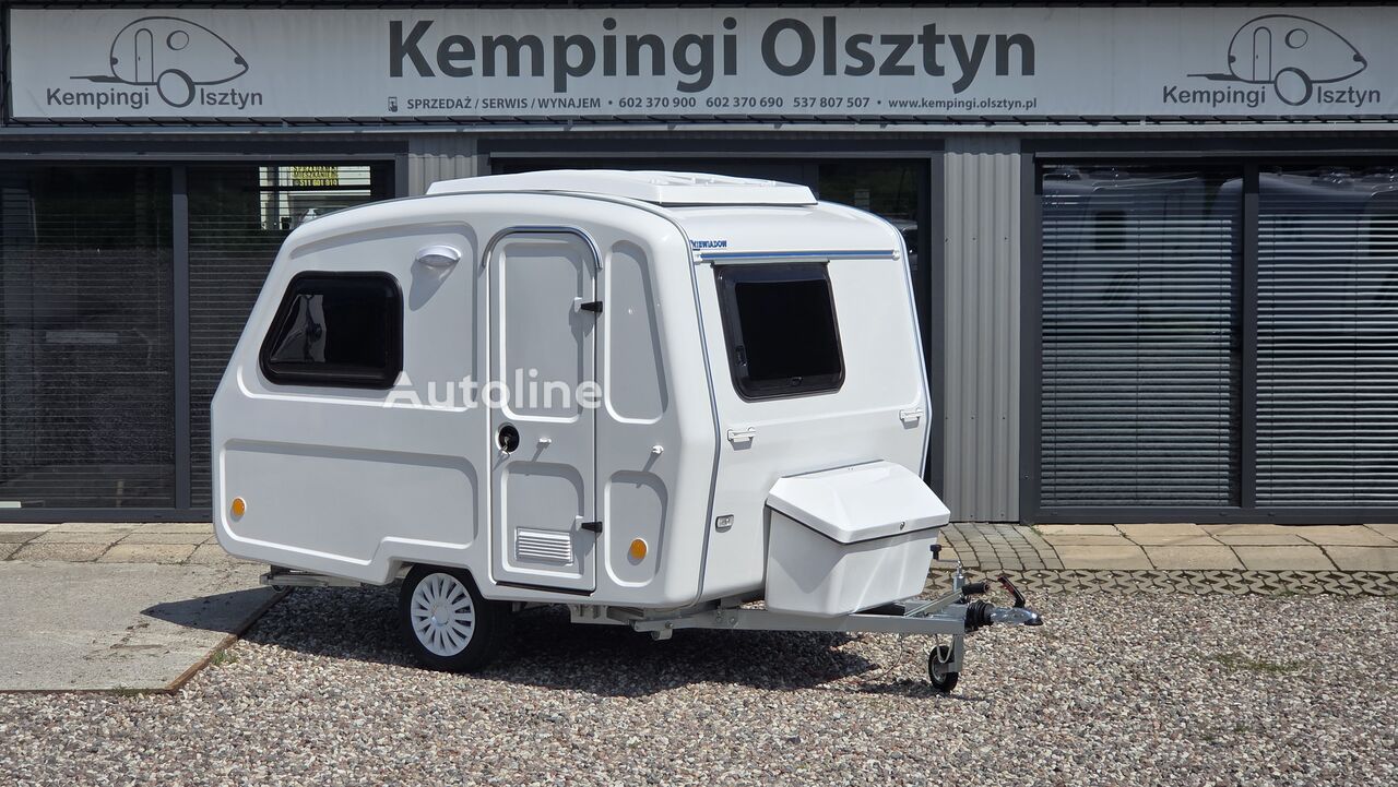 Nova Niewiadów N126et Cheapest caravan with WC in Europe Light only 750kg kamp prikolica