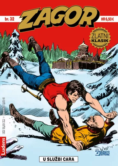 Ludens
ZAGOR ZLATNI KLASIK 32 KORICA C - U SLUŽBI CARA