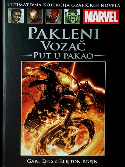 Veseli Četvrtak
MARVEL GRAFIČKE NOVELE 65 - PAKLENI VOZAČ: PUT ZA PAKAO