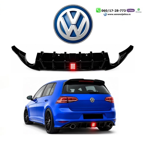 VW GOLF 7 DIFUZOR LED GTI/R
