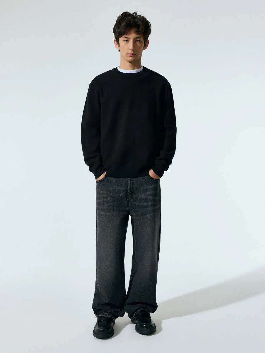 Baggy fit farmerke
