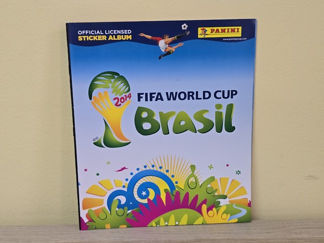 Album Fifa 2014 Brazil Panini prazan + 180 sličica