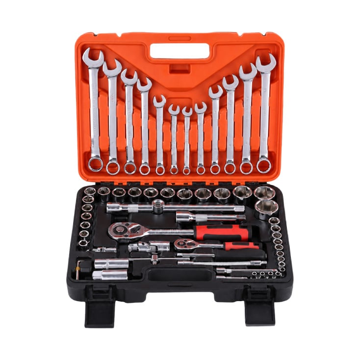 NEXSAS set nasadnih ključeva, 61 komad, 1/2" i 1/4"