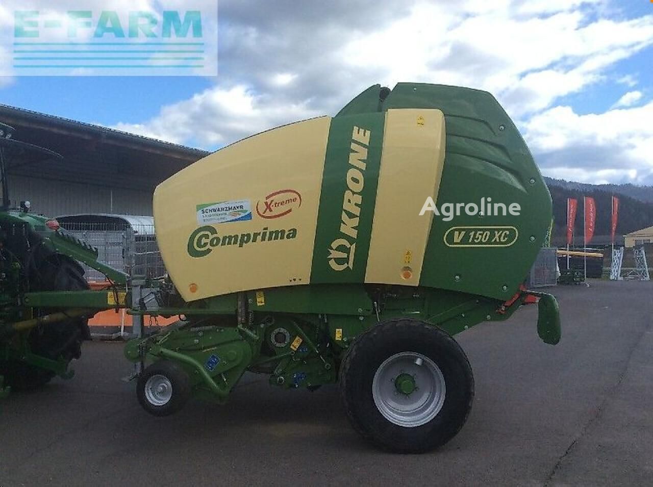 Krone comprima v 150 xc balirka za okrugle bale