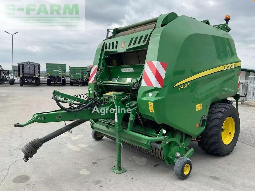 John Deere v461r hc25 balirka za okrugle bale