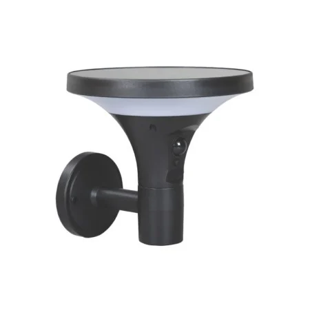 EUROLAMP solarna zidna lampa sa senzorom pokreta, 3.8W, 500lm, crna ( 145-20862 )