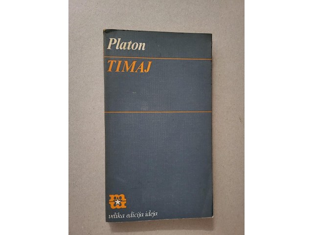 Timaj - Platon