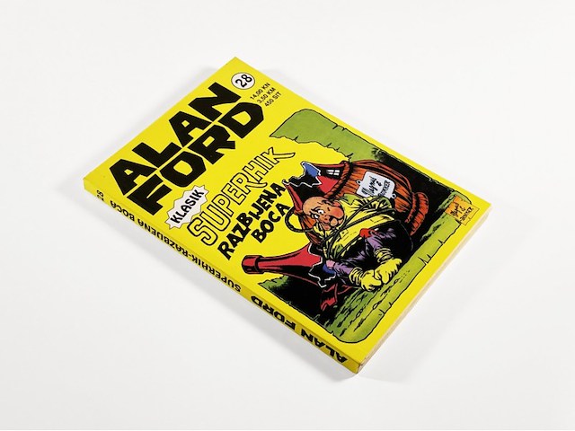 Alan Ford 28 - Superhik razbijena boca / Kao novo