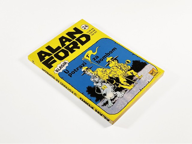 Alan Ford 24 - U potrazi za bombom / Kao novo