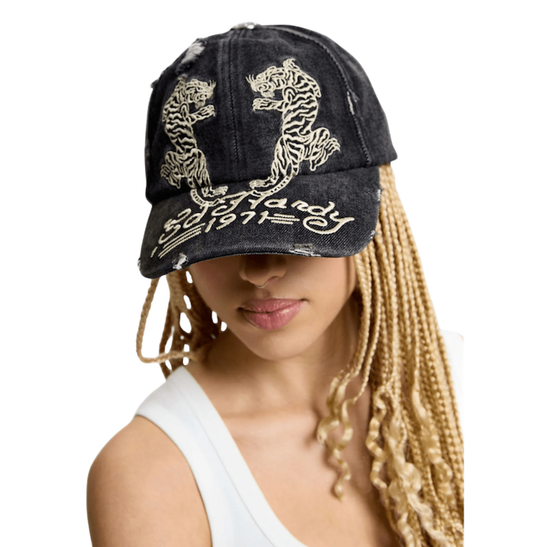 Unisex kačket Ed Hardy desert tiger 5 panel trucker cap