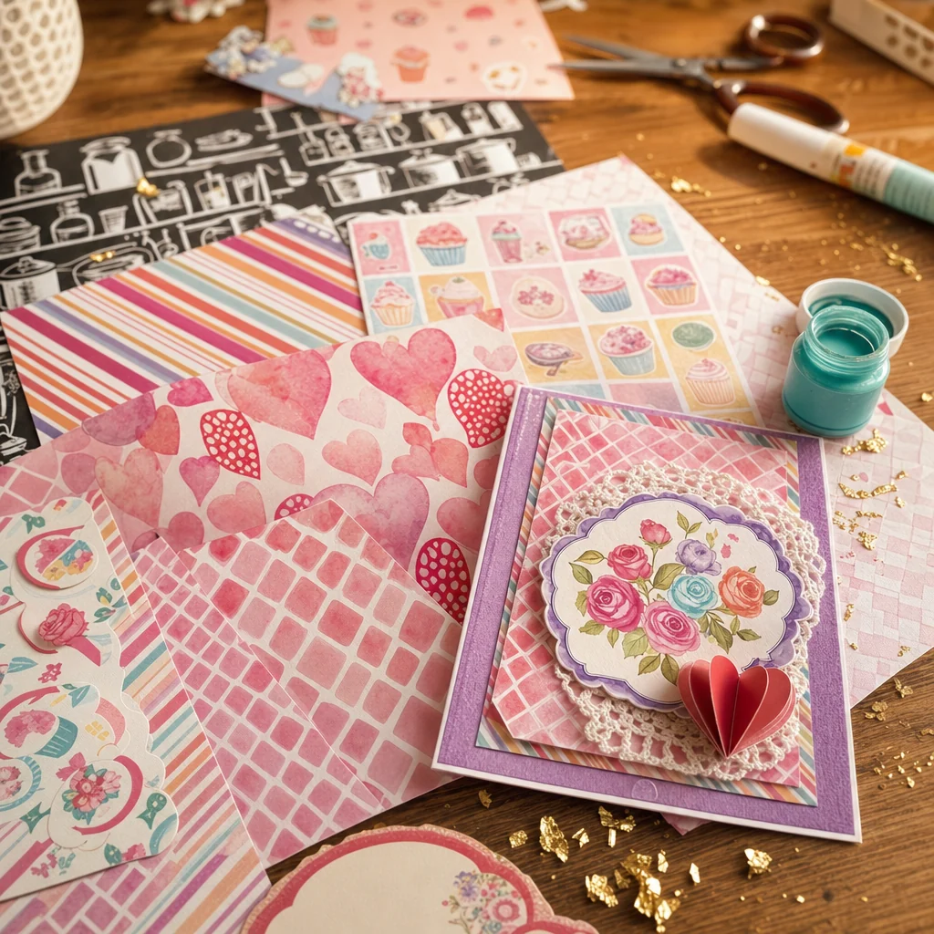 Kreativni set za scrapbooking i dekorisanje uspomena