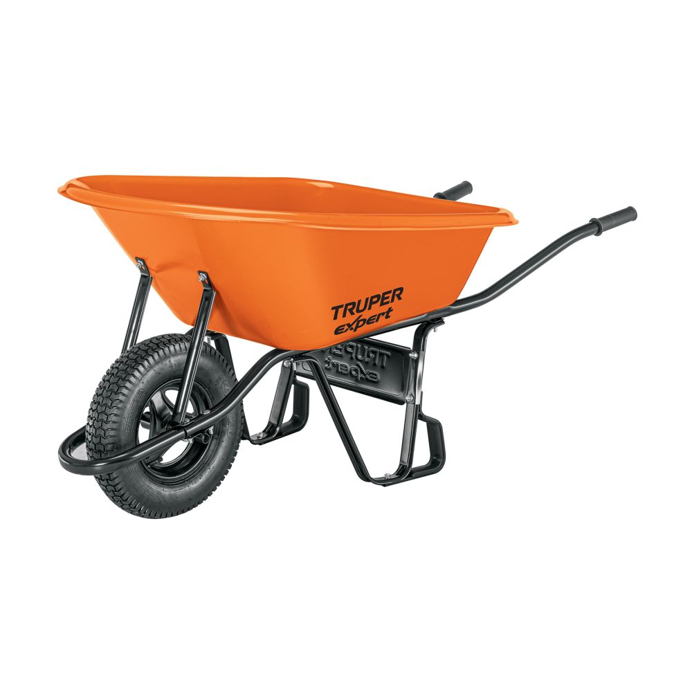 GRAĐEVINSKA KOLICA SA HDPE PLASTIČNIM KORITOM 100L TRUPER