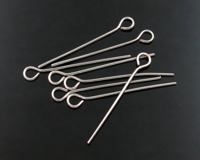FAN02-STO-25 PIN SA OČICOM STAINLESS STEEL 25MM (20KOM)