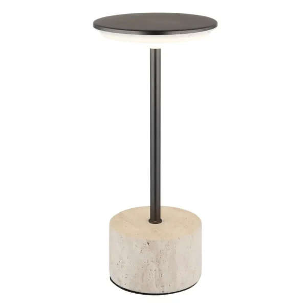 Globo Laurena 21038G | Stona lampa | grafit | LED