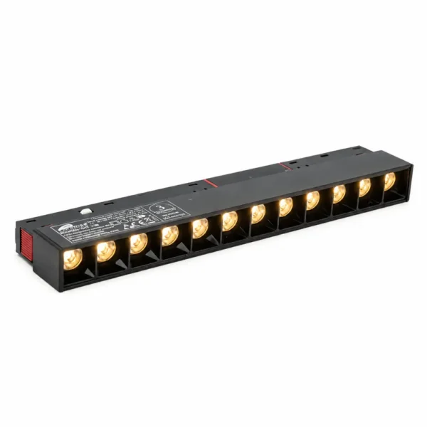 Mitea M204003-220 | Magnetna linearna svetiljka | crna | 3000K