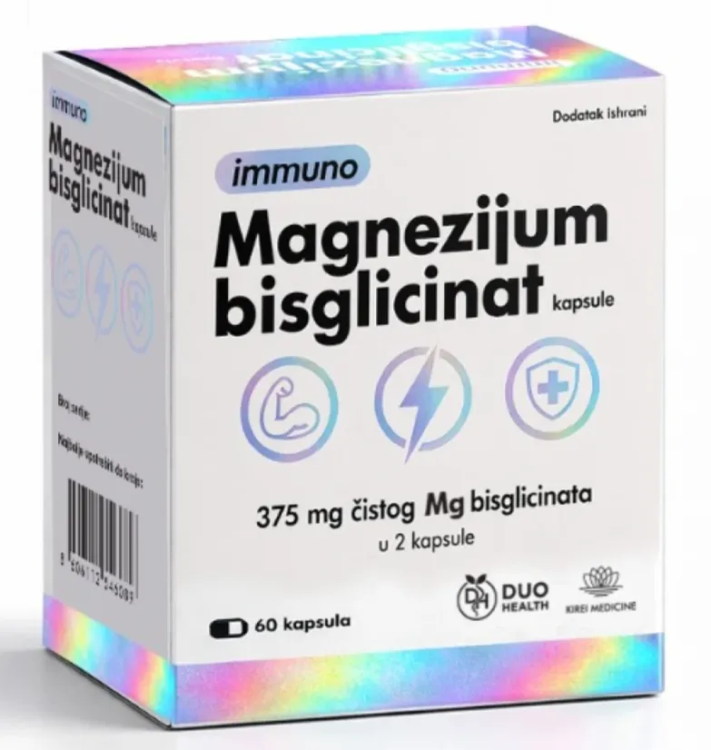 Kirei Immuno Magnesium Bisglycinate 375 mg – 60 kapsula