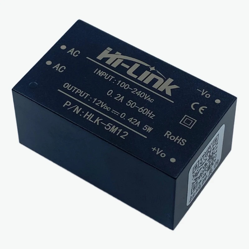 AC-DC Pretvarač 220V na 12V 5W Hi-Link HLK-5M12 Modul Napajanja