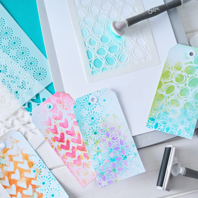 Sizzix A5 šabloni-set od 4 komada