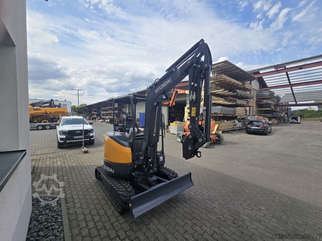 Mini bager < 7t
Hyundai HX25AZ